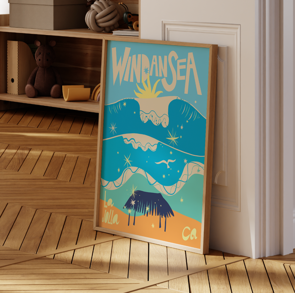 Shop La Jolla Art Print | Windansea Art Print | Yes, Sea Studio"